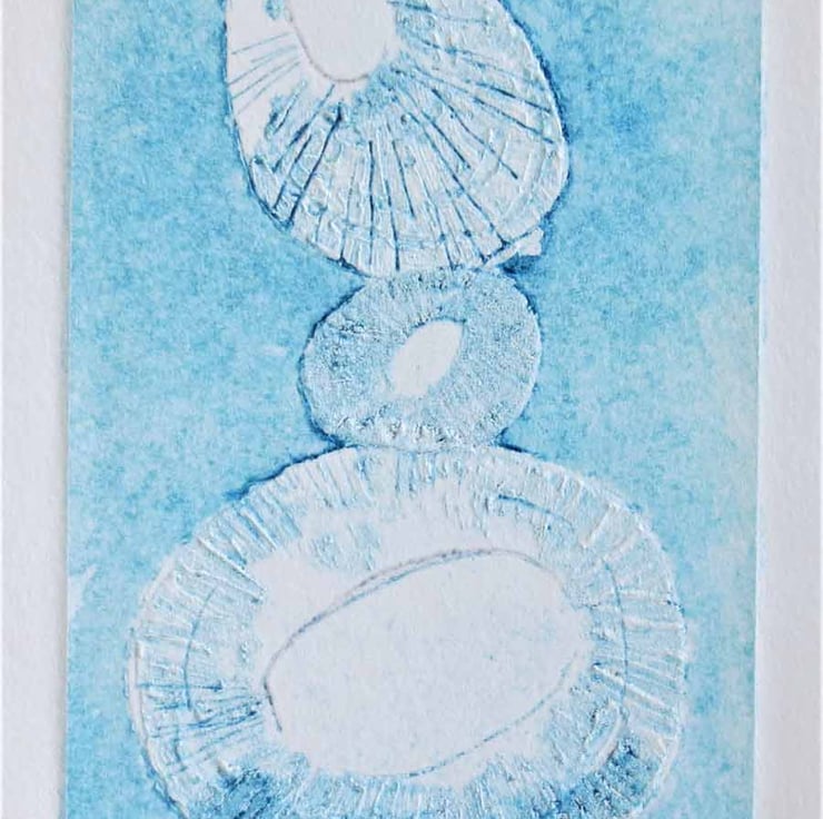 no.1 of 6 stacked limpet shells limited edition... - Folksy