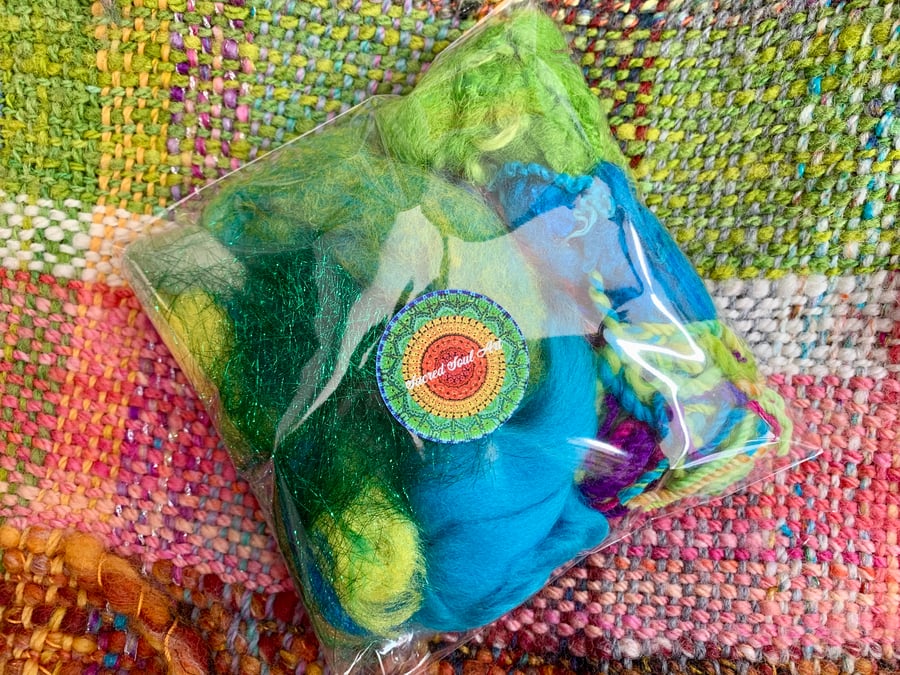 Fibre pack for felters, spinners, weavers and c... - Folksy