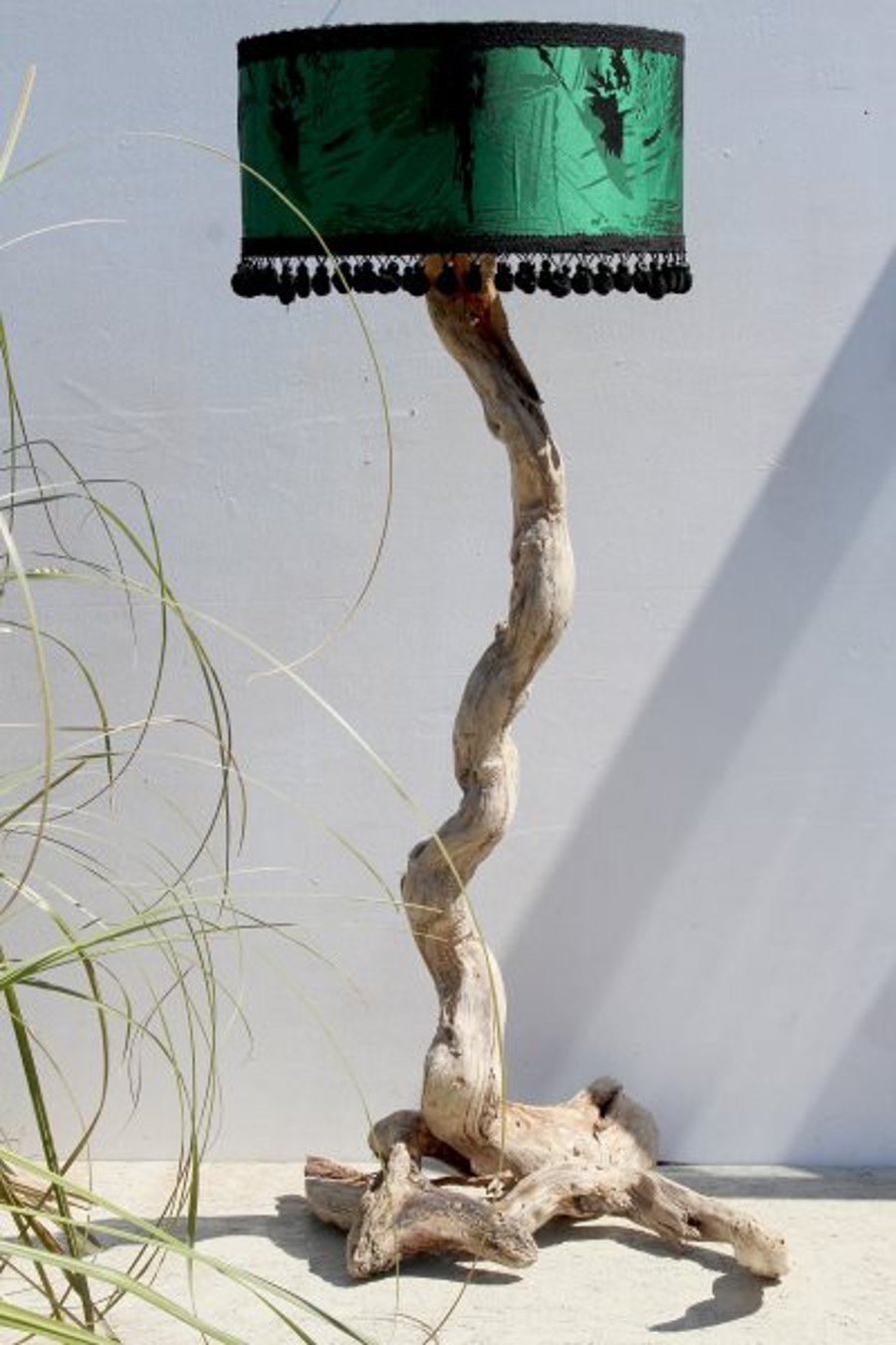 Driftwood Floor Lamp,Drift Wood Standard lamp, ... - Folksy