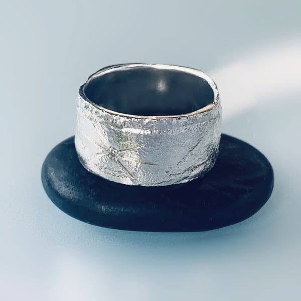 Handmade rings - sterling silver on Folksy