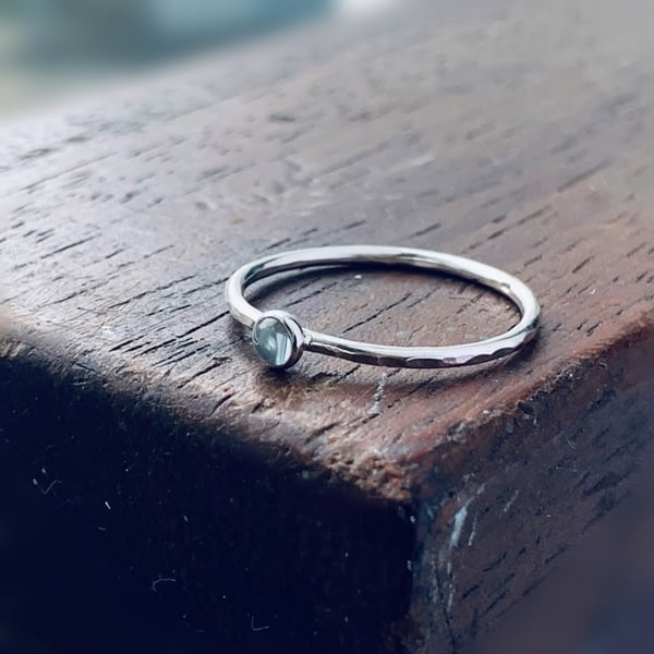 Handmade rings - sterling silver on Folksy