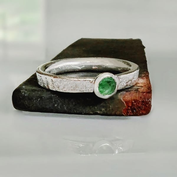 Handmade rings - sterling silver on Folksy