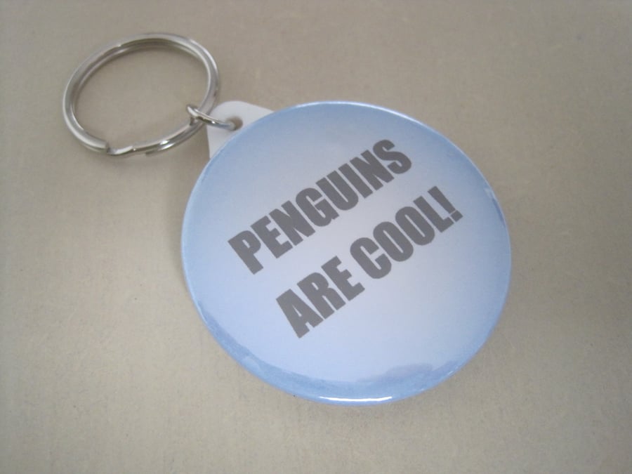 Keyring Penguin - Folksy