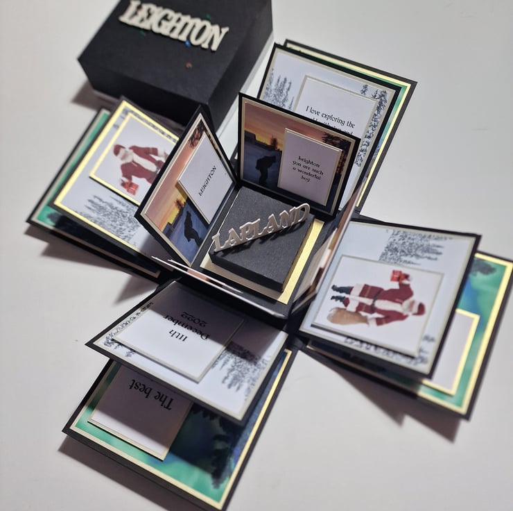 Exploding Occasions Box - Surprise Trip to LAPL... - Folksy