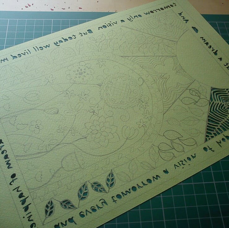 'Vision of Hope' - A4 Fine Art Print - Folksy