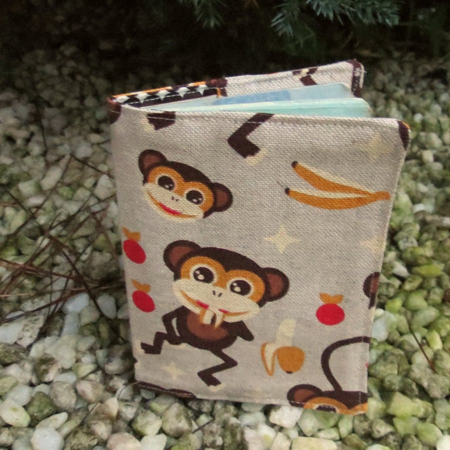 Monkey. A passport cover with a monkeys design... - Folksy