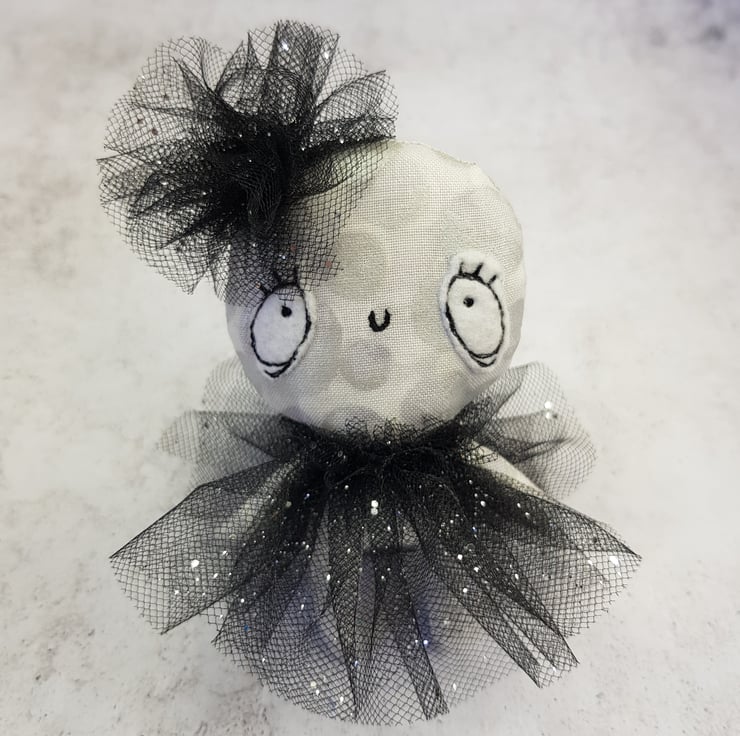 Miniature Moon Beam Art Doll, Kamaria - Folksy