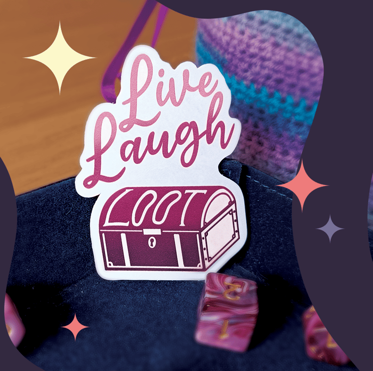 3 sticker pack! - sticker, DnD sticker, DM stic... - Folksy