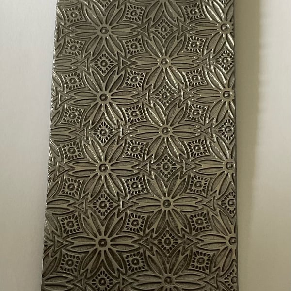 Rolling mill texture plate. Pattern plate 06 - Folksy