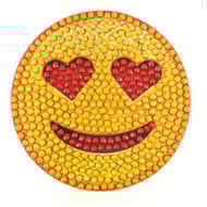 Smiley face craft buddy crystal art sticker - Folksy