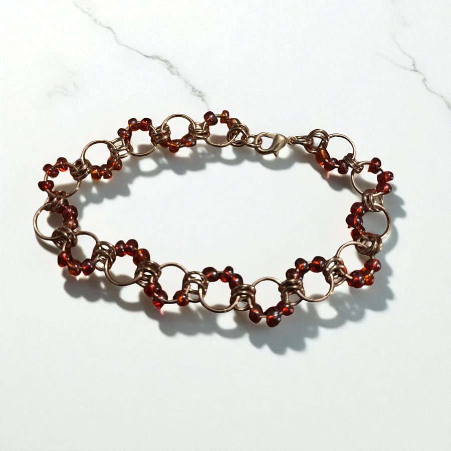 Crimson Loops - Folksy