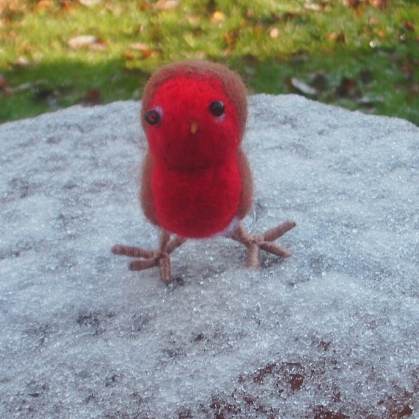 NEEDLEFELTED ROBIN - Folksy