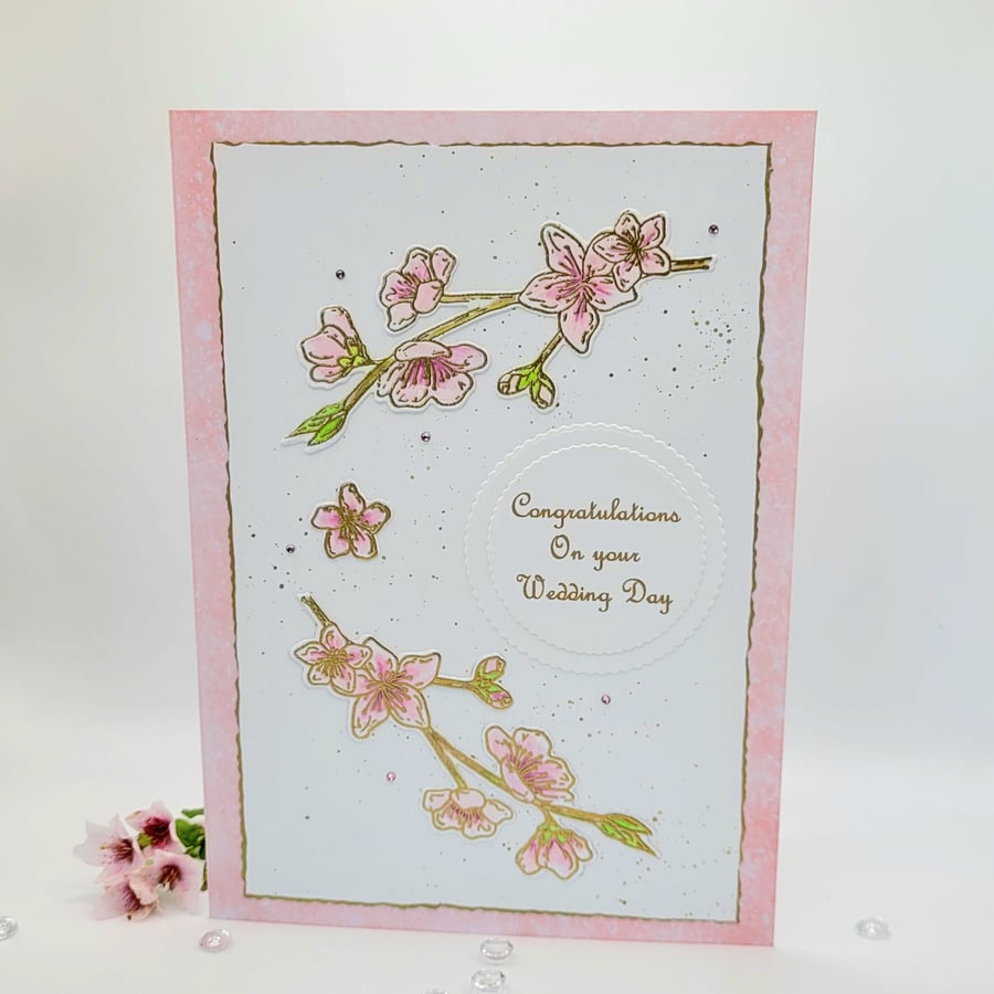 Wedding Card - Cards, Handmade, Congratulations... - Folksy