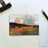 Autumn moorland bracken - Peak District landsca... - Folksy