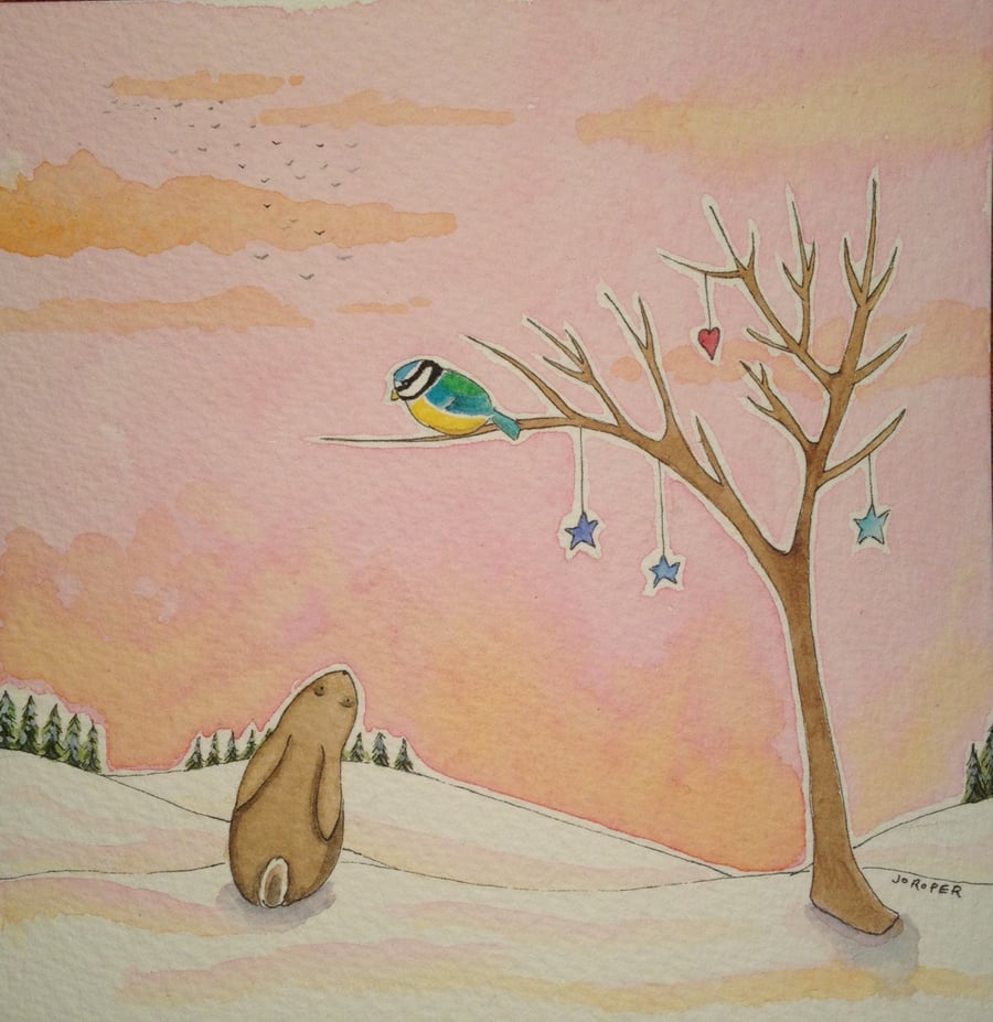 I caught you some stars is an ORIGINAL PAINTING... - Folksy
