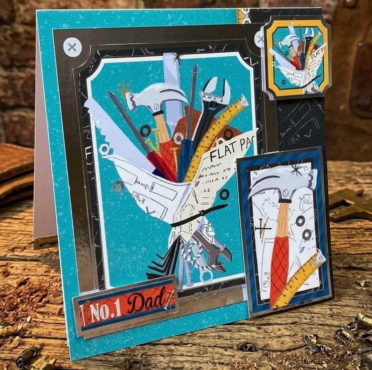 "No.1 Dad" Tool-Themed Father's Day o... - Folksy