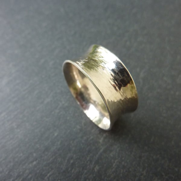 Anticlastic Silver Ring - Folksy
