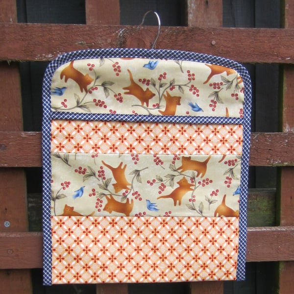 Cat Peg Bag - Folksy