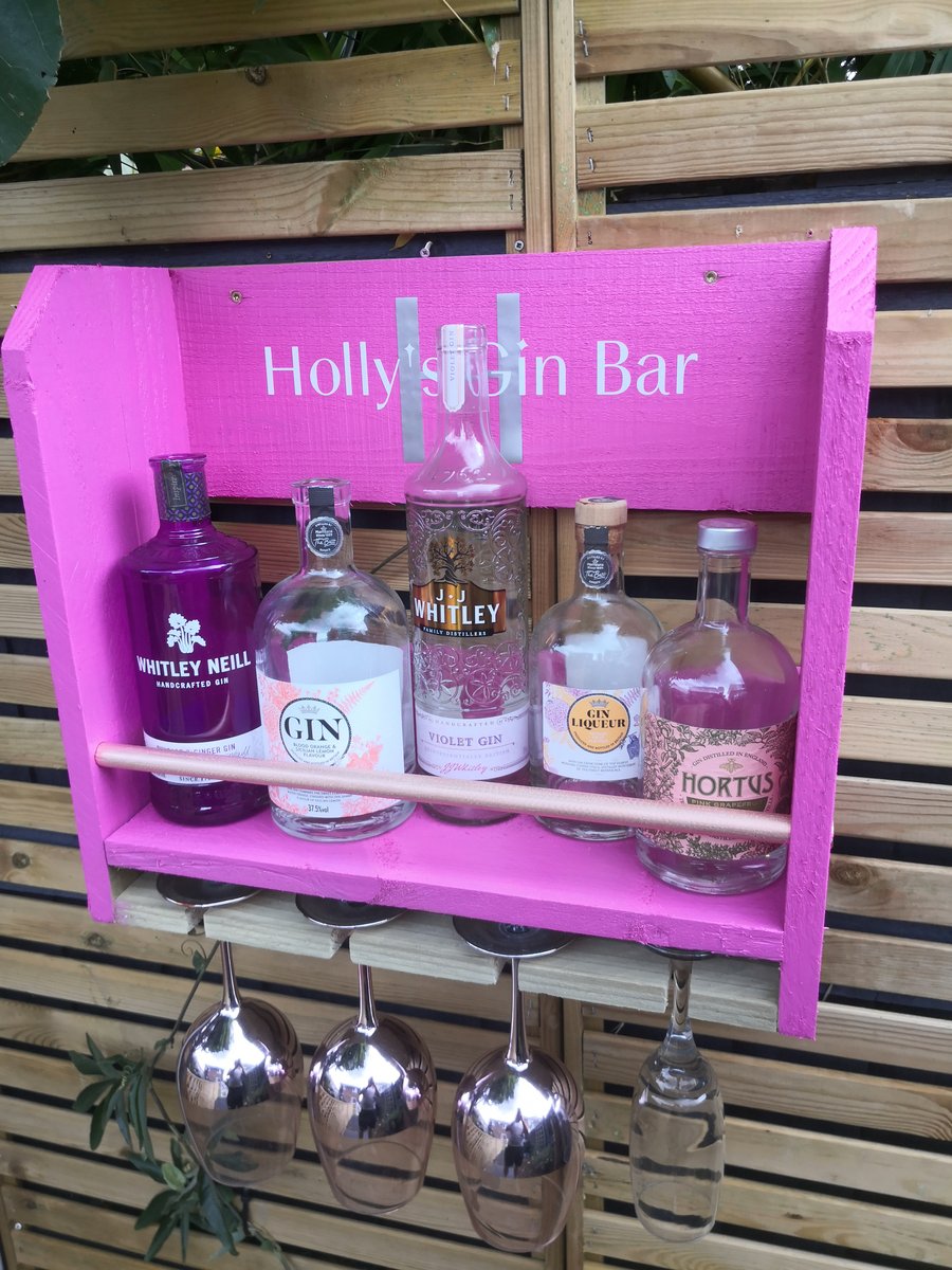 Personalised Wine & Gin Rack - Folksy