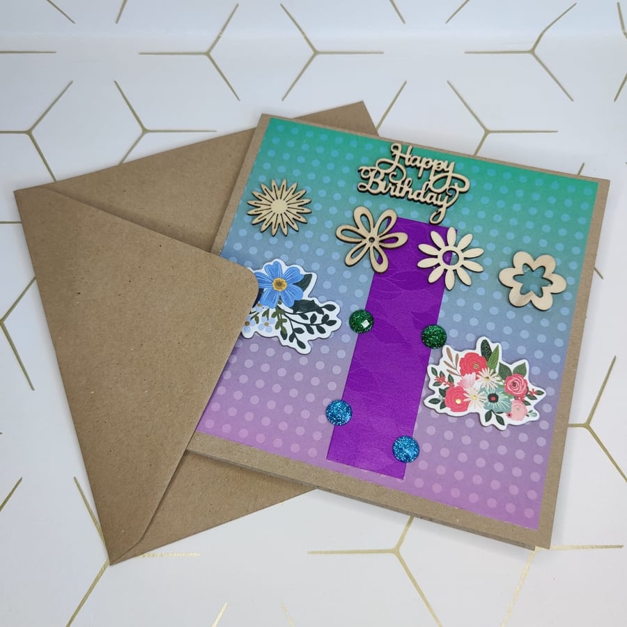 Bespoke Birthday Card - Folksy