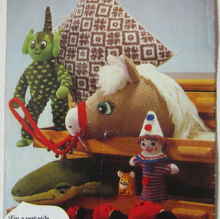 Vintage Double Knitting Gift Book - Folksy