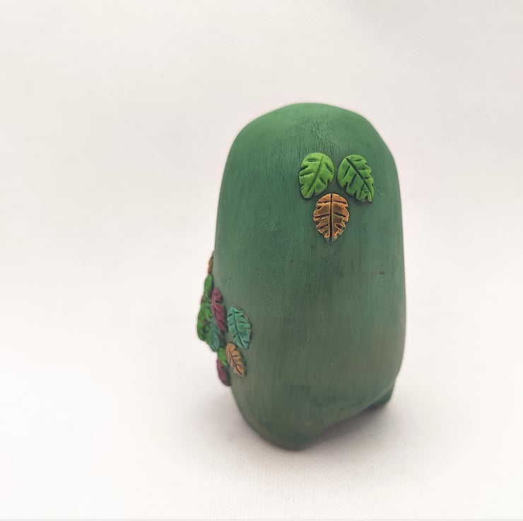 Forest Spirit Figure Mixed Media Fantasy Art B - Folksy