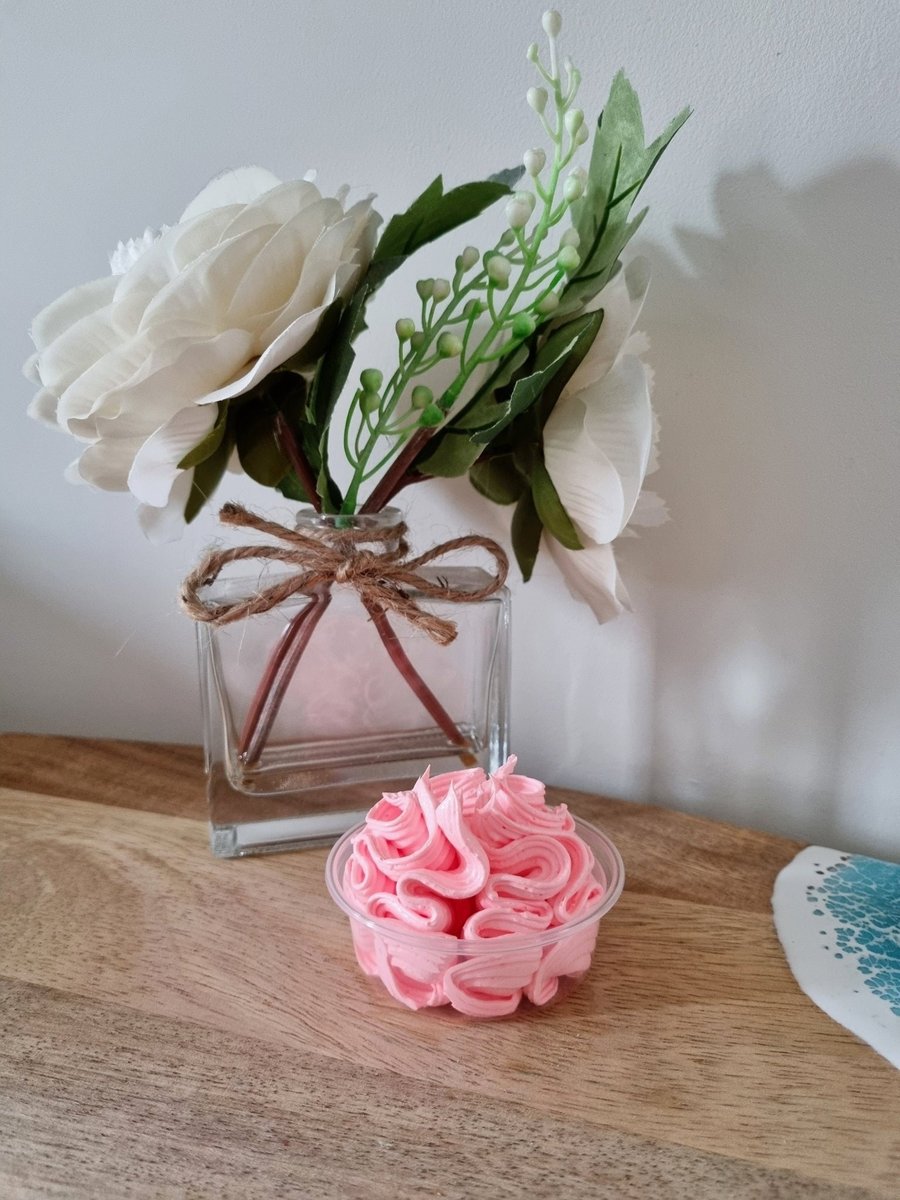 Raspberry Fizz Scented Whipped Soap- 30g Sample... - Folksy