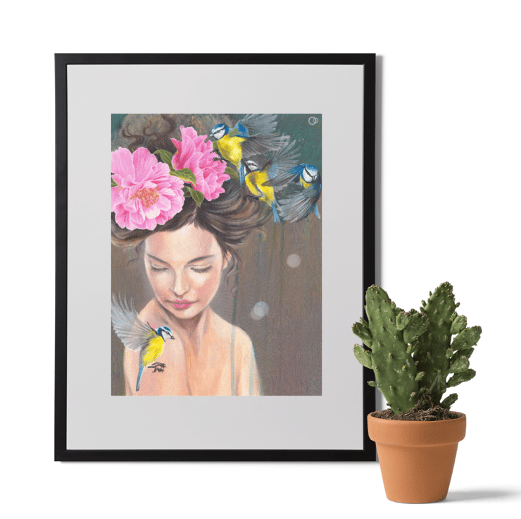 "Affinity" Nature Bird Art A4 Digital... - Folksy