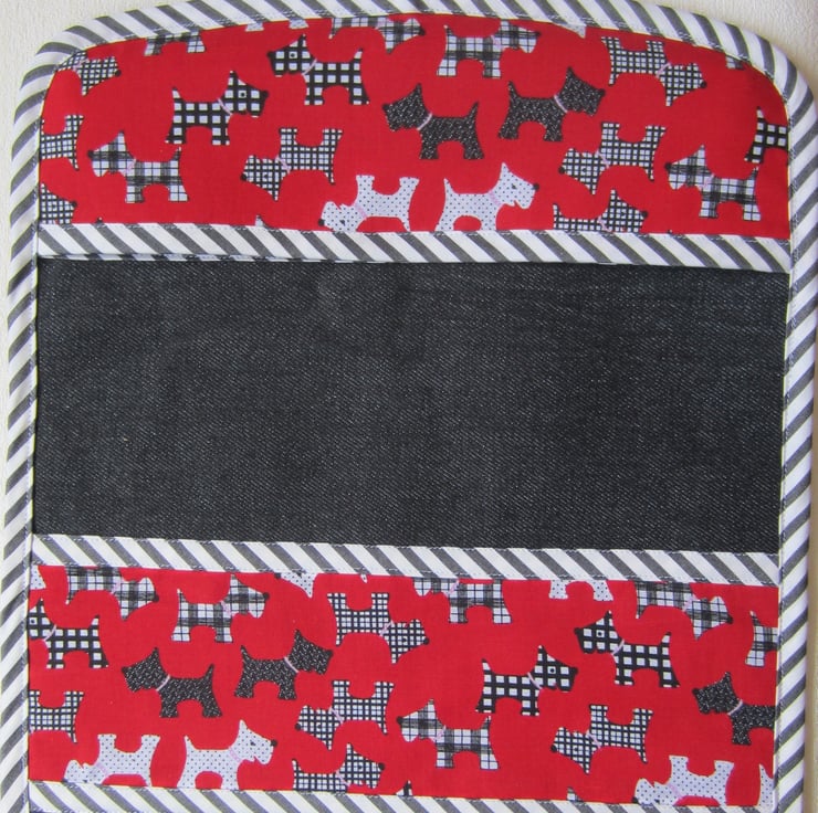 Scottie Dog Peg Bag - Folksy