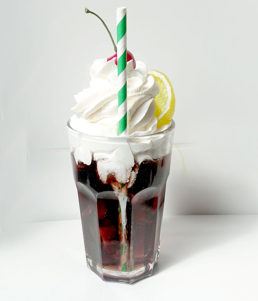 Coke Float American Diner Fake Food prop for di... - Folksy