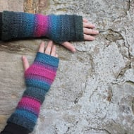 Arm warmers, fingerless gloves, extra long mitt... - Folksy