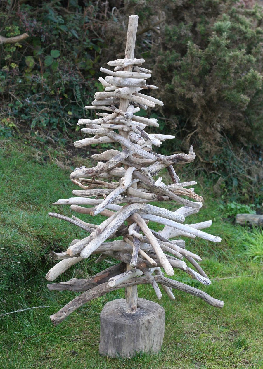 Driftwood Christmas tree, Drift Wood Christmas ... - Folksy