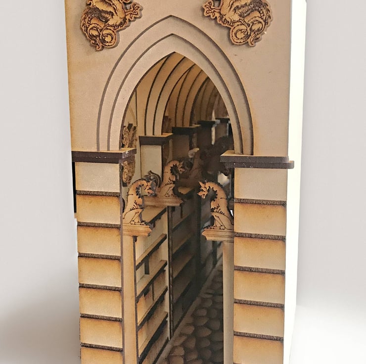 Unseen University Wizards Library Book Nook - C... - Folksy