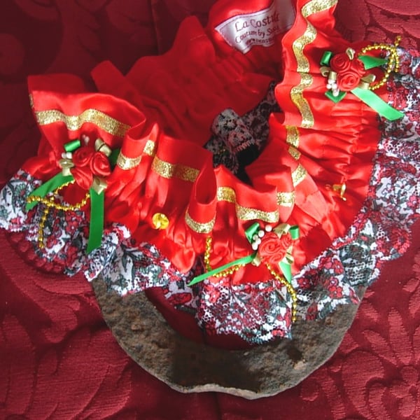 Festive Christmas Xmas Valentine Wedding Garter... - Folksy