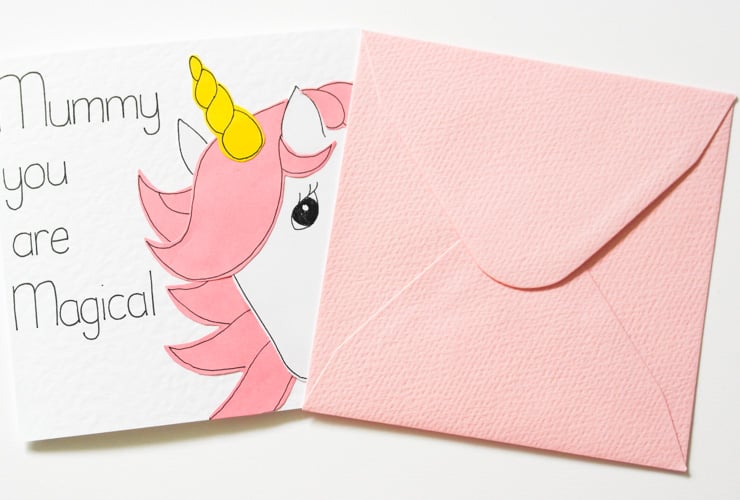 Mummy You Are Magical Unicorn Card, Mother's Da... - Folksy