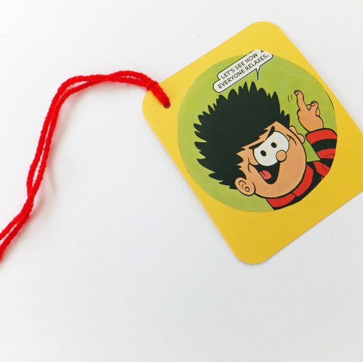 Dennis the Menace Gift tags, Hang Tags, Set of ... - Folksy