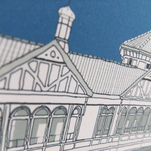 Handmade notebook - Dunoon Pier, Scotland in de... - Folksy