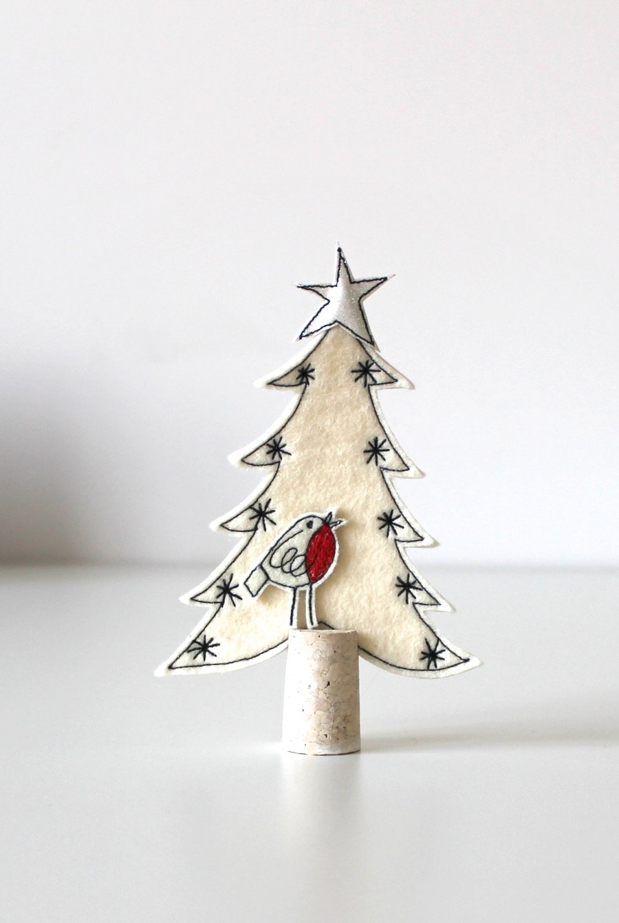 Wool Felt Christmas Trees - Folksy
