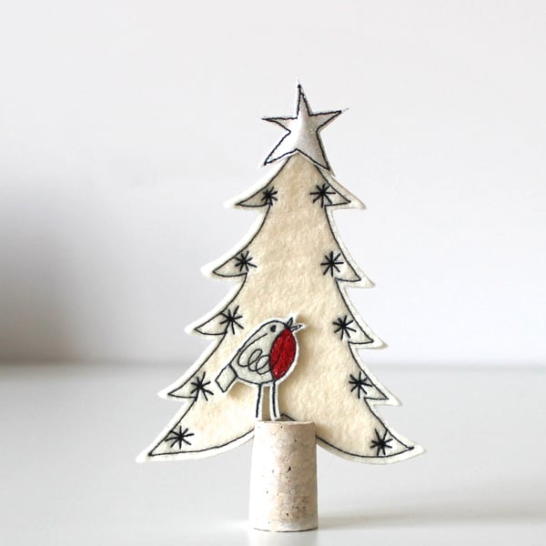 Wool Felt Christmas Trees - Folksy