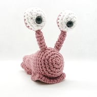 Crochet Slug, Slug Buddy, Crochet Critter - Folksy