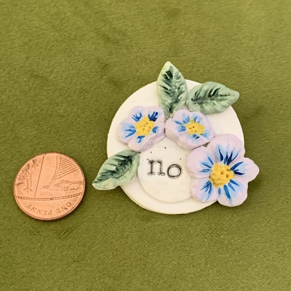 Insult Flowers Pretty Swearing or Rude Brooch B... - Folksy