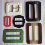 5 Vintage Buckles - Folksy
