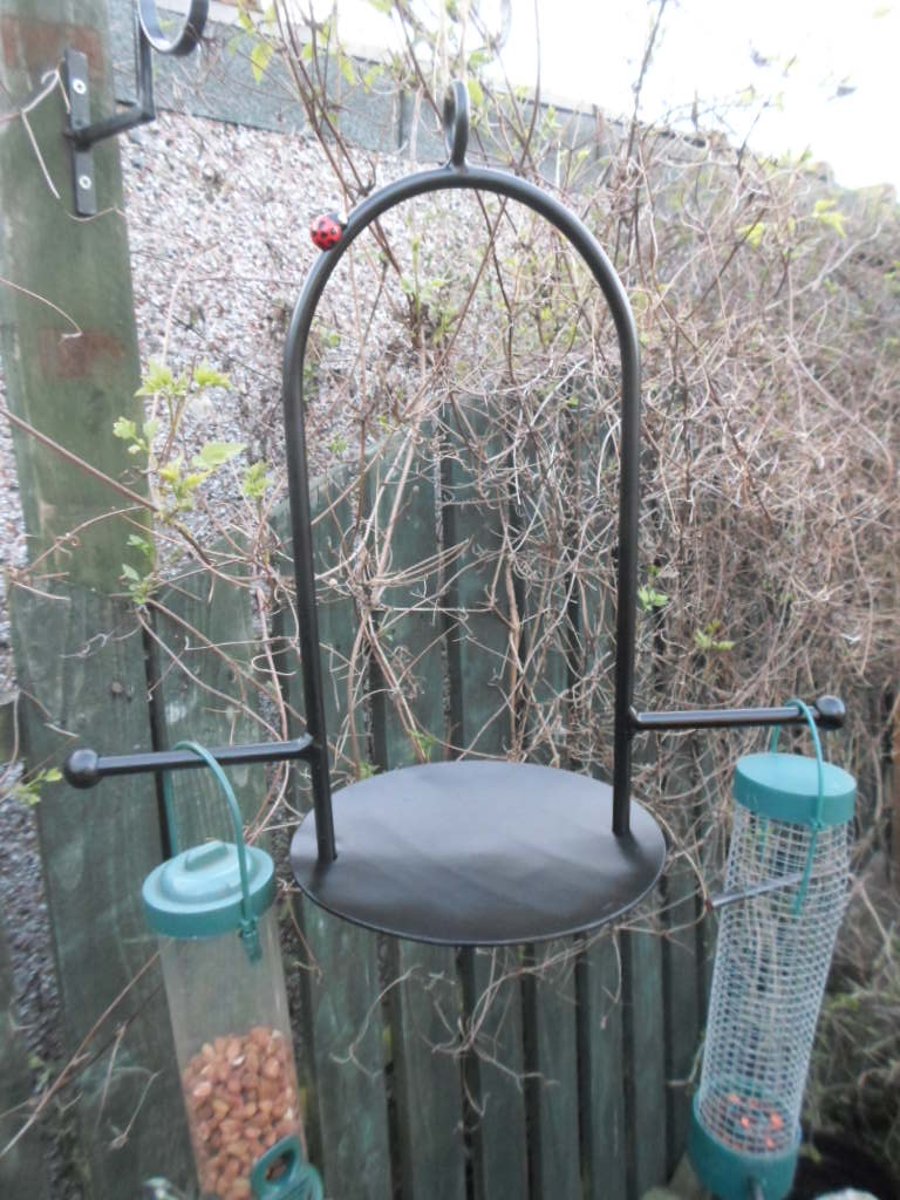 WROUGHT IRON "LADYBIRD" BIRD FEEDER ... - Folksy