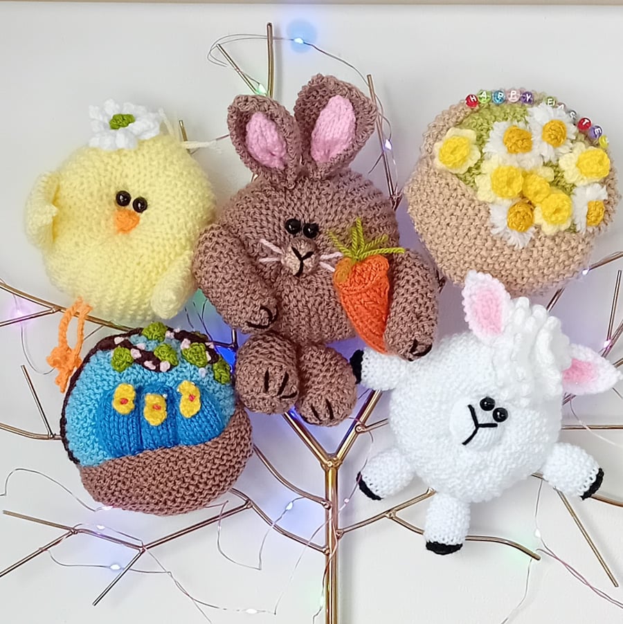 Knitting pattern - EASTER PARADE - Folksy