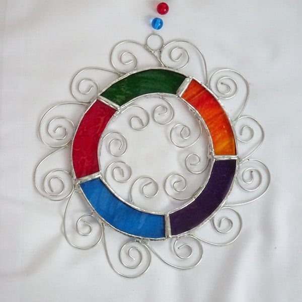 Letters and Numbers by Carole's Glass on Folksy