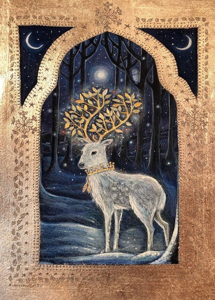 Midwinter signed limited edition Giclee Print o... - Folksy