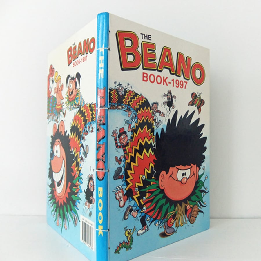 Handmade Notebook - Beano notebook 1997 - Folksy