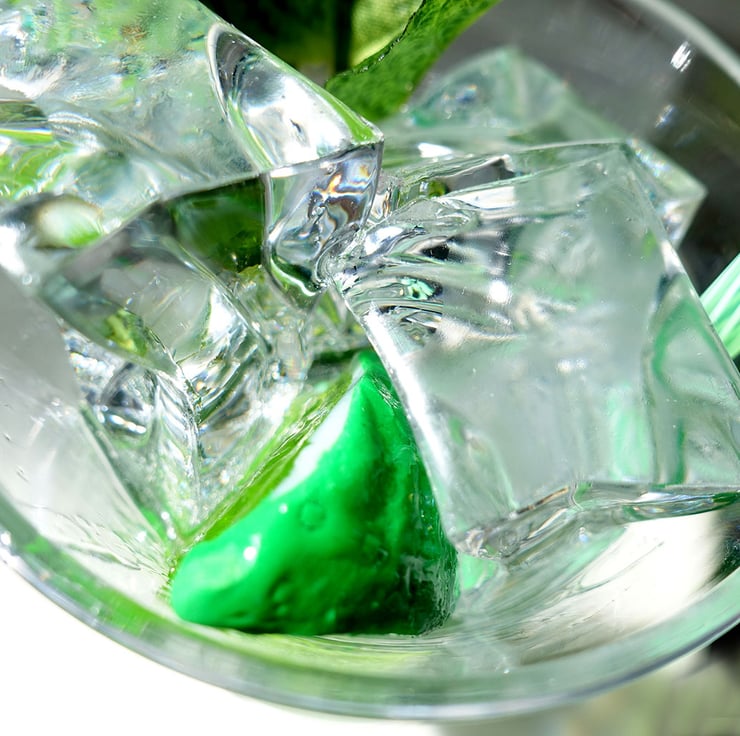 Fake Cocktail Lime Mojito - Kitchen Kitsch disp... - Folksy