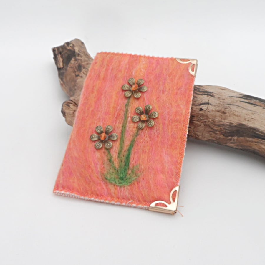 Business card, Bus pass holder, card wallet, fe... - Folksy