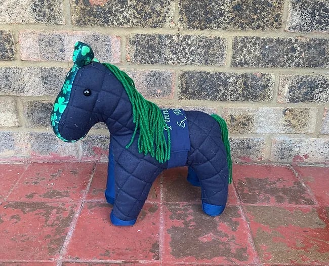 Saddle Cloth Horse - Folksy